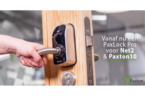 Één Paxlock Pro voor zowel Net2 als Paxton10 | New Security Magazine